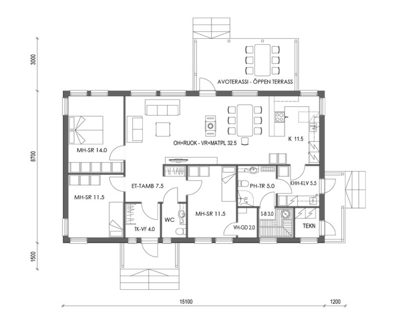 Visio 115 H - Teri-Hus